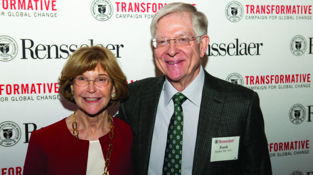 Jeanne and Frank M. Fischer ’64, ’65G | Rensselaer Giving
